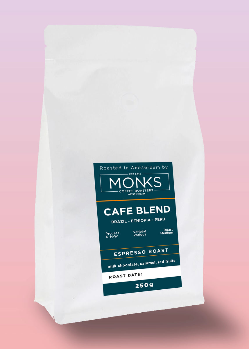Monks Cafe Blend – Medium Roast Specialty Coffee | Monks Coffee Roasters