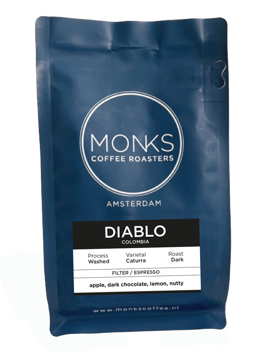 Diablo Dark Roast Coffee Beans – Monks Coffee Roasters